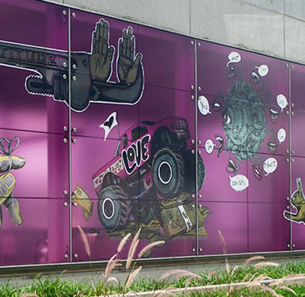 Gentle Reminders Art Installation • The Canada Line